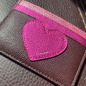 Coach | Accessories | Coach Heart Card Holder Nwt | Poshmark